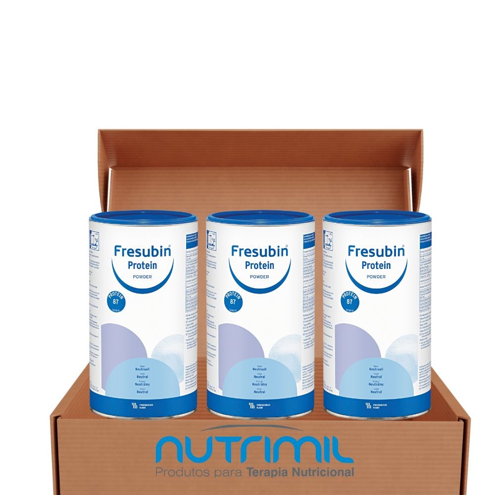 Kit 3 Unidades Fresubin Protein Powder 300g - Fresenius - Nutrimil Nutrição